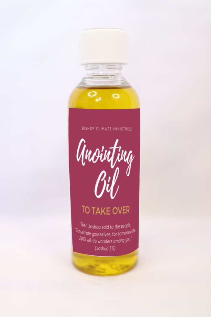 Anointing Oil To Take Over